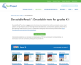 Decodable Reading Materials Collection Resources | Resource Bank
