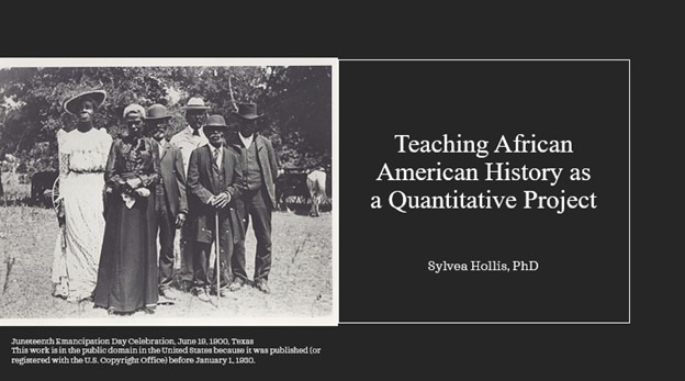 Teaching African American History as a Quantitative Project | Maryland ...