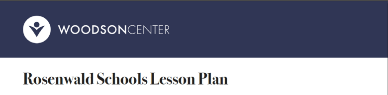 Booker T. Washington and the Rosenwald Schools (Lesson Plan for Grades ...
