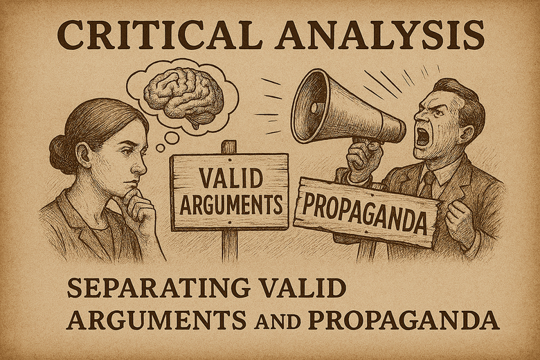 Recognizing the Difference between Valid Arguments and Propaganda ...