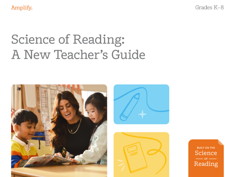 Science of Reading: A New Teacher's Guide (book by Amplify) | Resource Bank