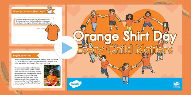 Orange Shirt Day Primary Pack | Resource Bank