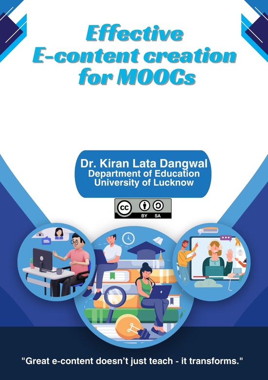 Effective E-content creation for MOOCs | OER Commons