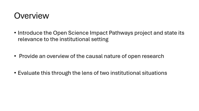 Open Science Impact Pathways | OER Commons