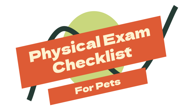 Physical Exam Checklist for Pets | OER Commons