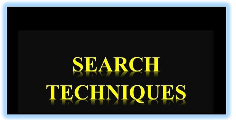 SEARCH TECHNIQUES | OER Commons