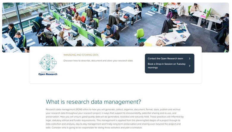 University of Surrey Library – Data Management Plan and Data Storage ...