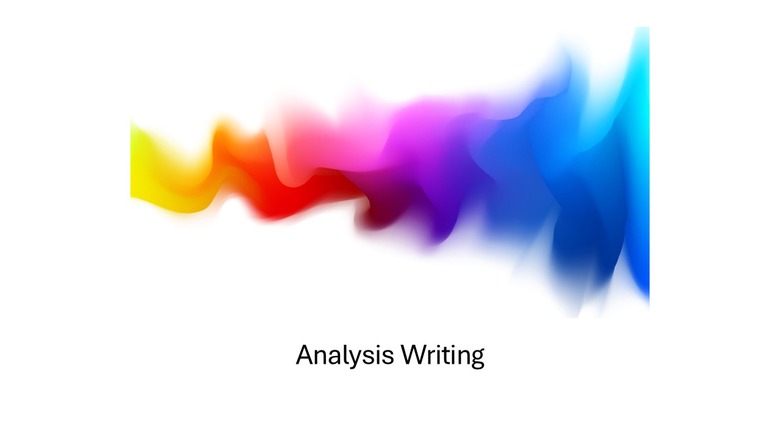 Analysis Writing for English 1301 and Integrated Reading and Writing ...